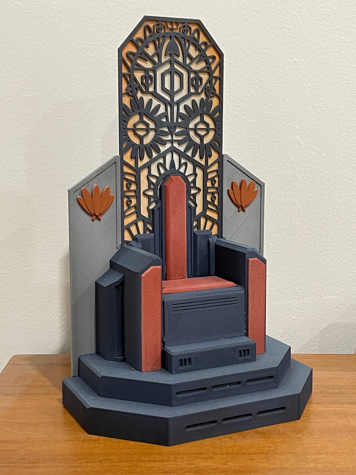 Mandalorian Throne STL 3D Print Files - Inspired by Star Wars the Clone ...
