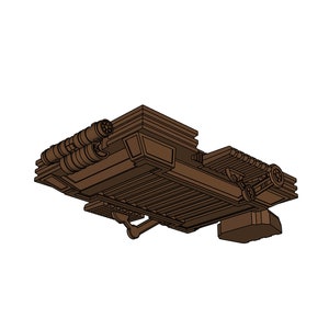 Mustafar Platform 3D Print Files - Inspired by Star Wars Revenge of the ...