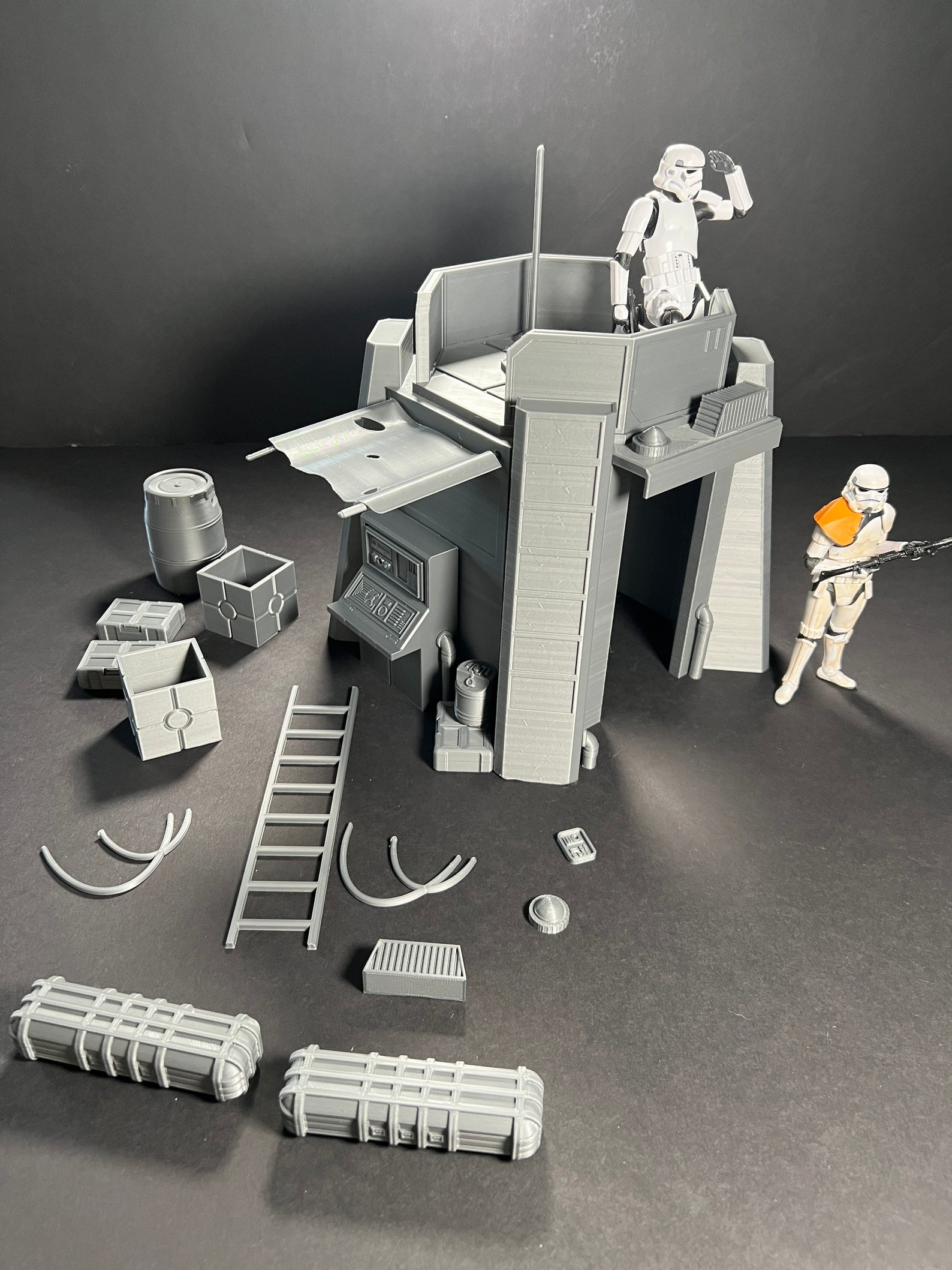Security Outpost 3D Print Files - Inspired by Star Wars: Obi-wan Kenobi ...