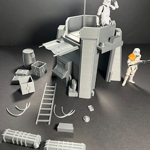 Security Outpost 3D Print Files - Inspired by Star Wars: Obi-wan Kenobi ...