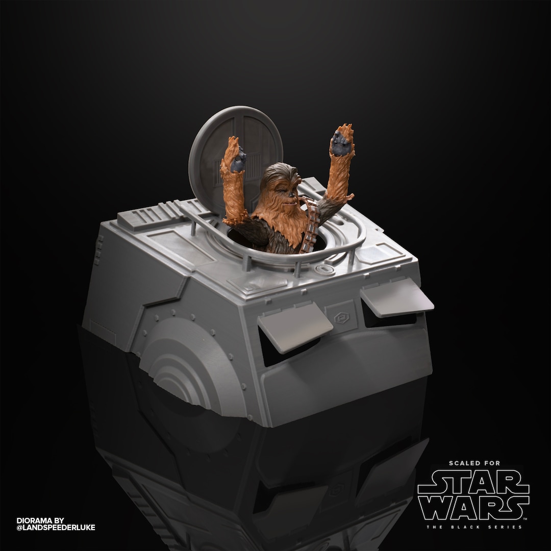 Star Wars Black Series AT-ST Head Inspired STL Files - Etsy