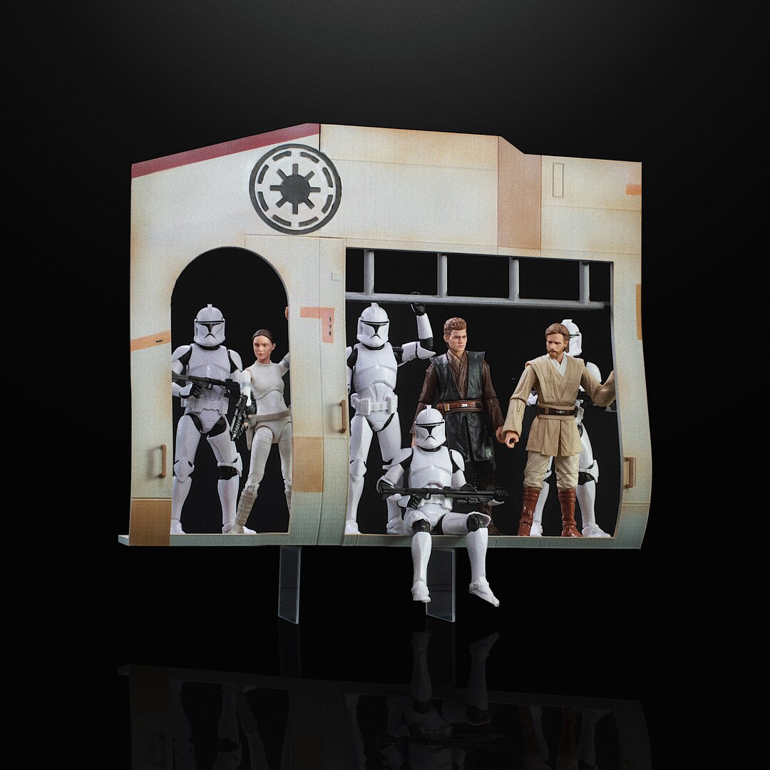 LAAT Clone Gunship STL 3D Print Files - Inspired by Star Wars - Etsy