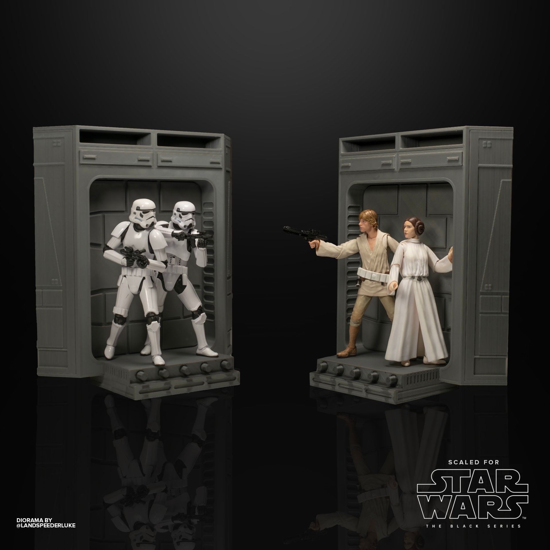 Death Star Door Diorama STL 3D Print Files Inspired by Star - Etsy ...
