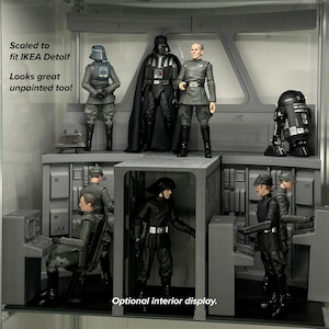 Star Destroyer Bridge 3D Print STL Files Inspired by Star Wars: the ...