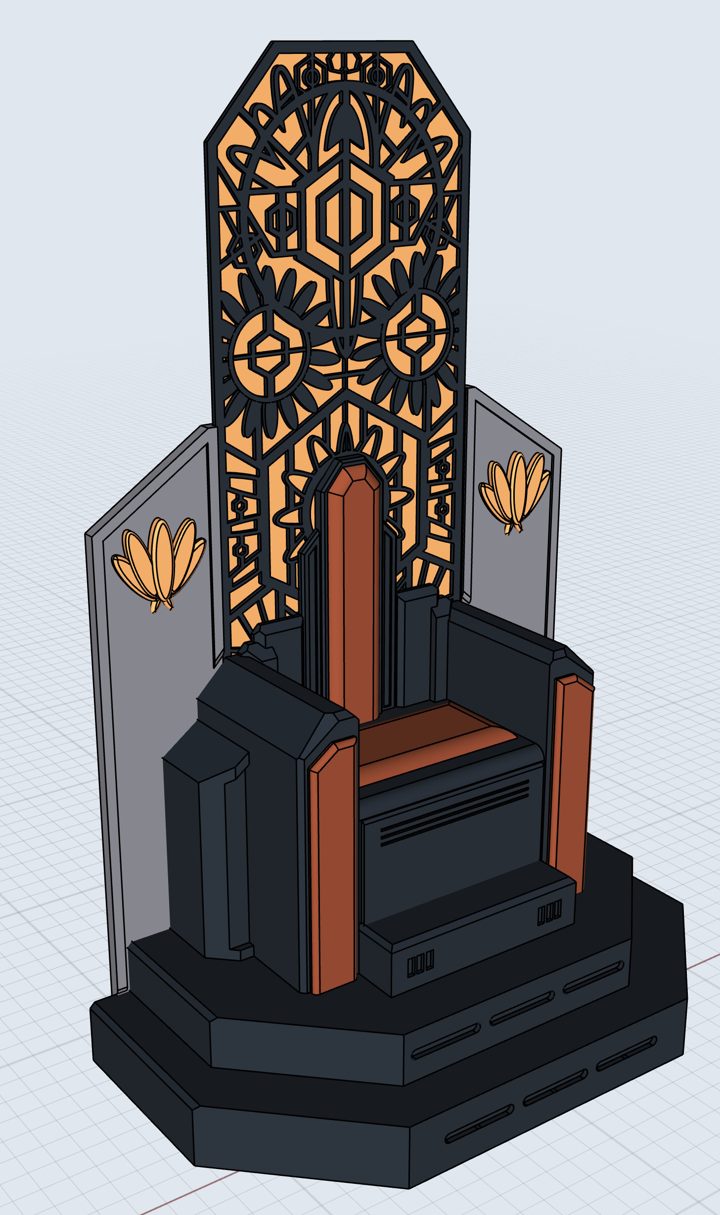 Mandalorian Throne STL 3D Print Files Inspired by Star Wars - Etsy Canada