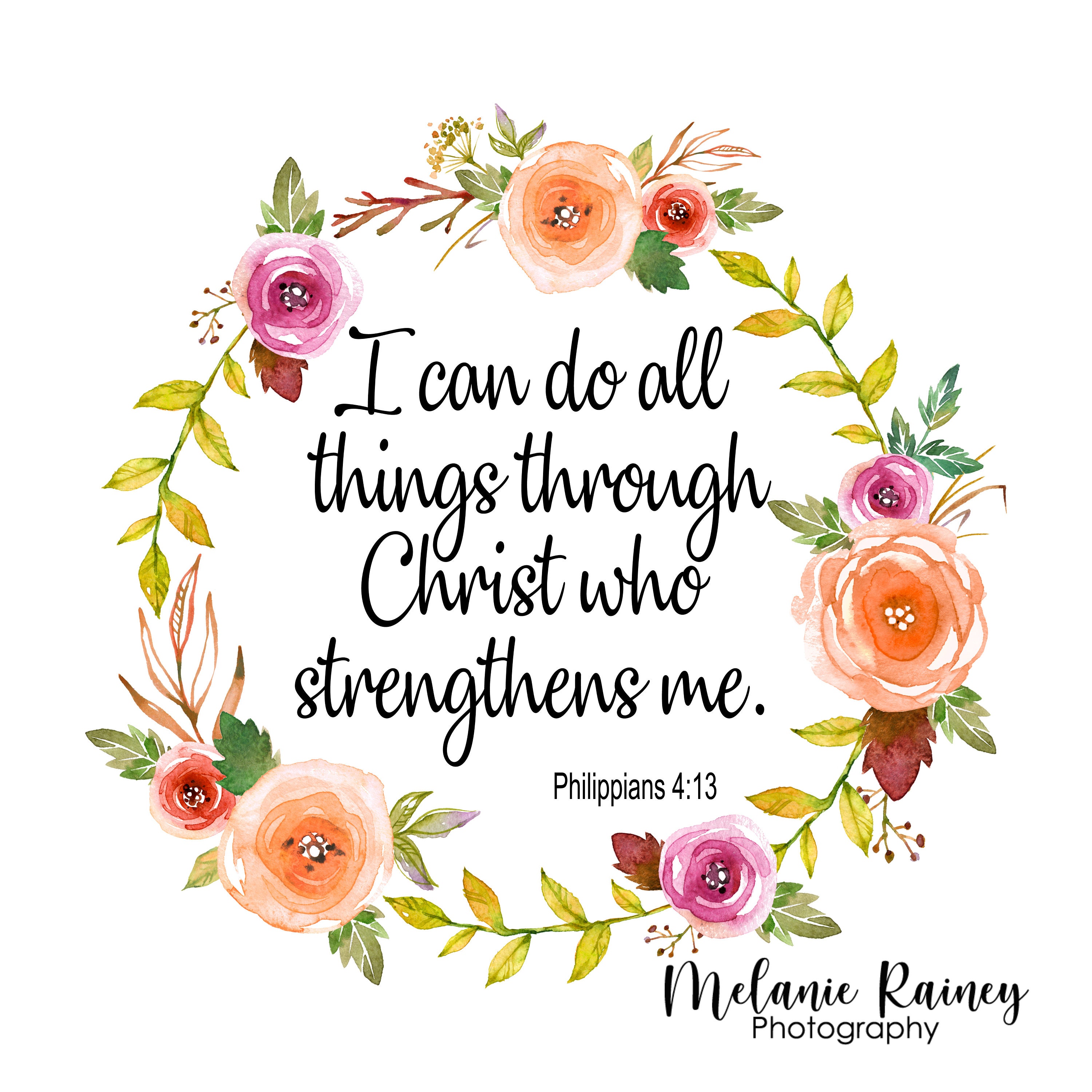 Philippians 4 13 Wallpaper For Girls