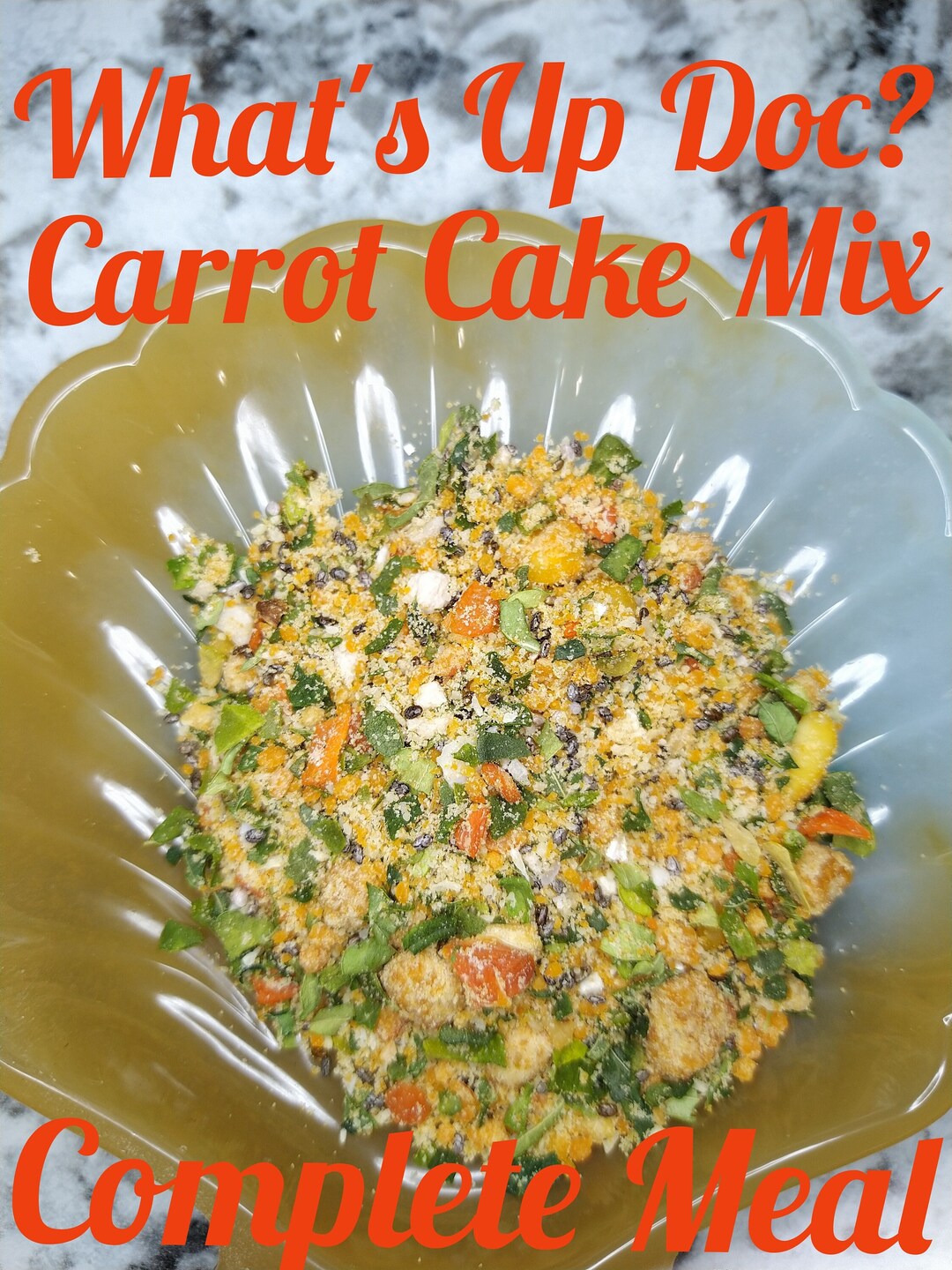 What's up Doc Carrot Cake Complete Meal for Hermit Crabs - Etsy