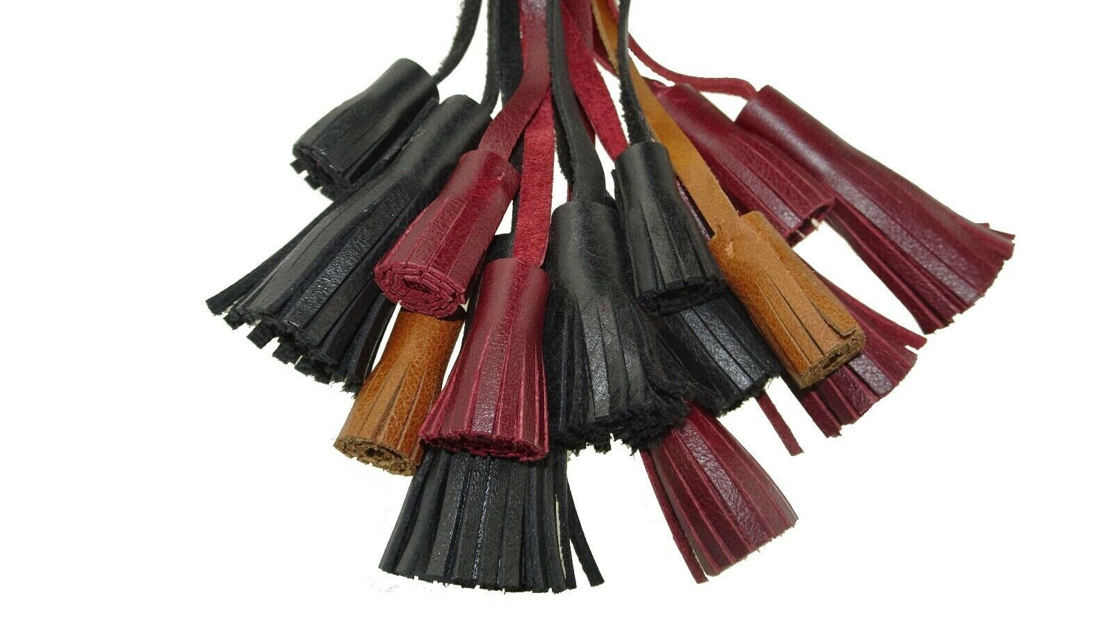Leather Tassels: Bag Charm, Boot Zipper Pulls (pair) 18 SOLD - Etsy