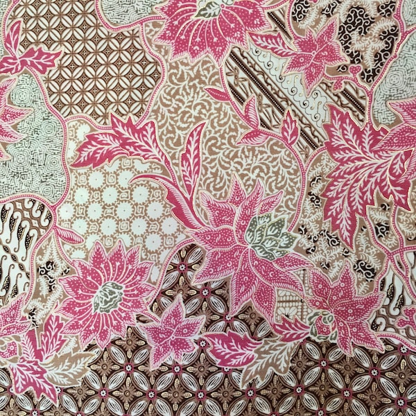 Indonesian Batik Fabric - Etsy