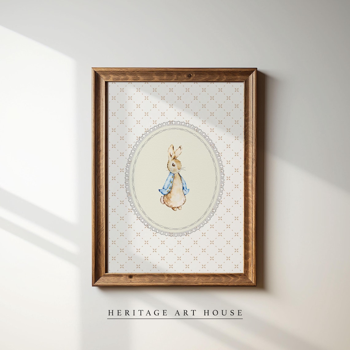 Peter Rabbit Print, Peter Rabbit Art, Nursery Decor, Nursery Wall Art ...