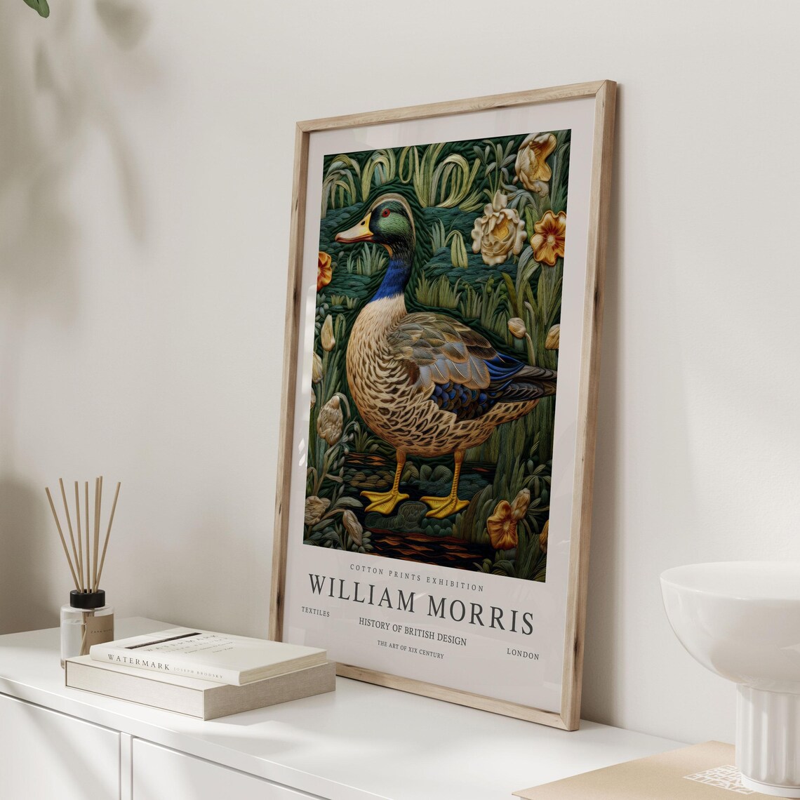William Morris Print, William Morris Art, Exhibition Poster, Woodland ...