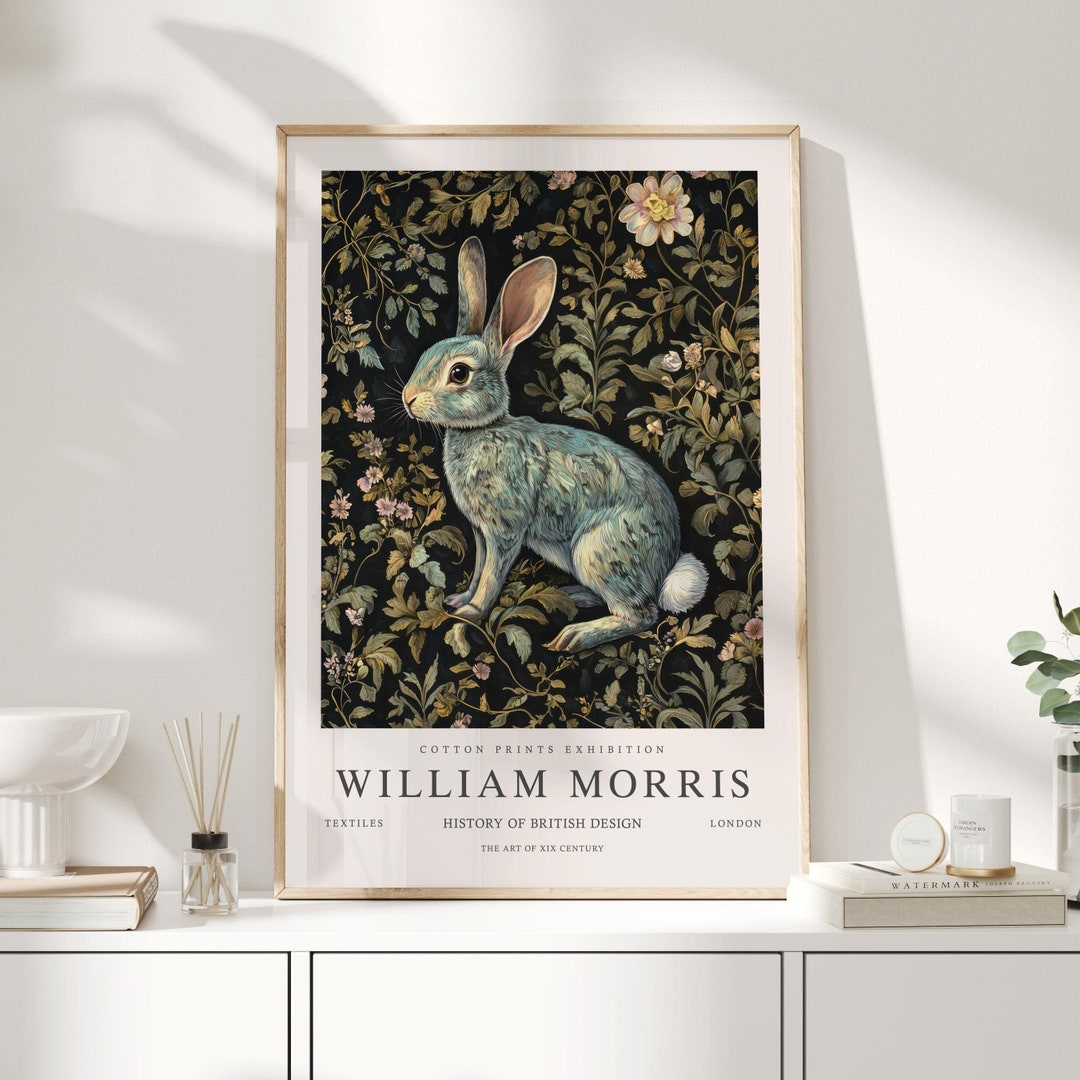 William Morris Print, William Morris Art, Exhibition Poster, Woodland ...