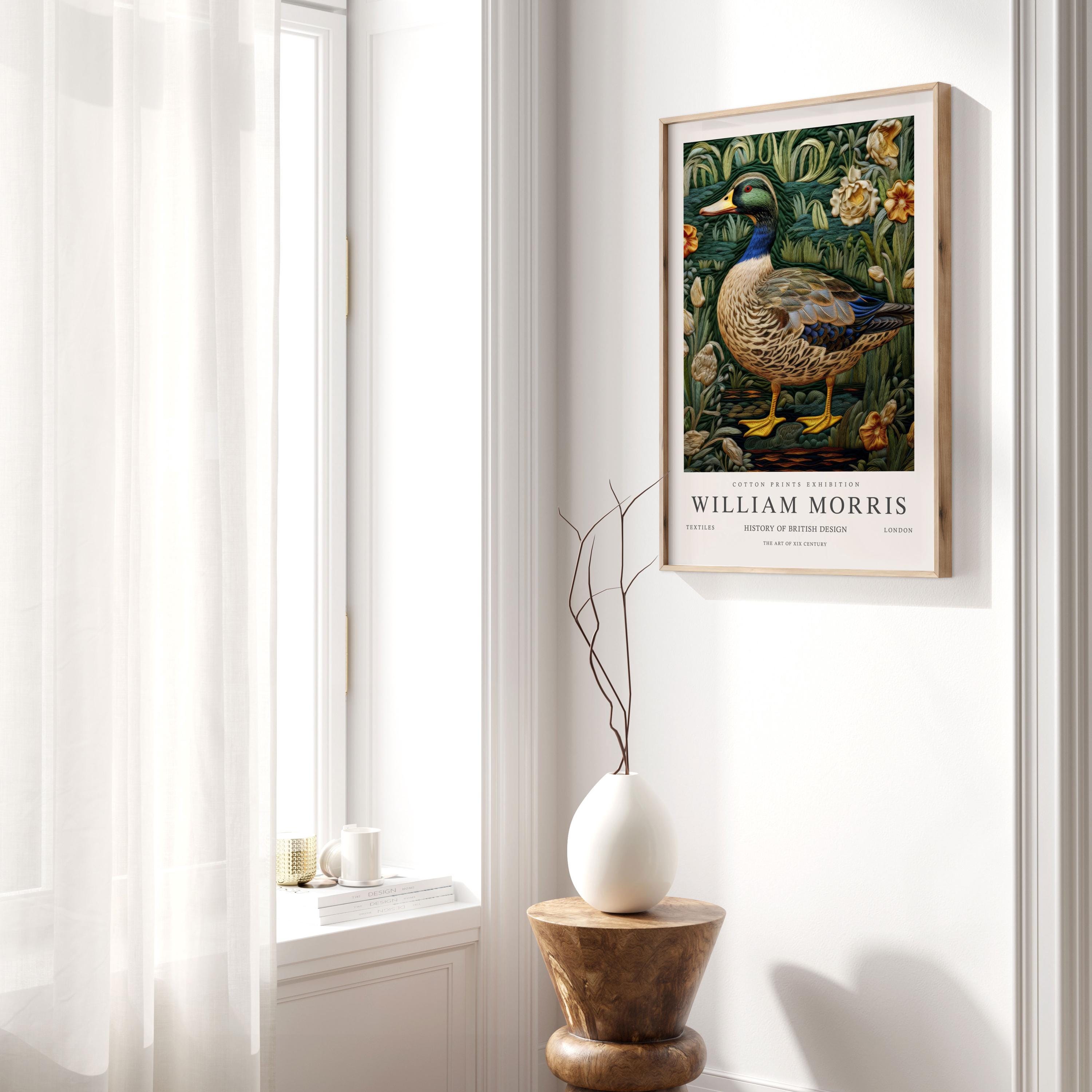 William Morris Print, William Morris Art, Exhibition Poster, Woodland ...