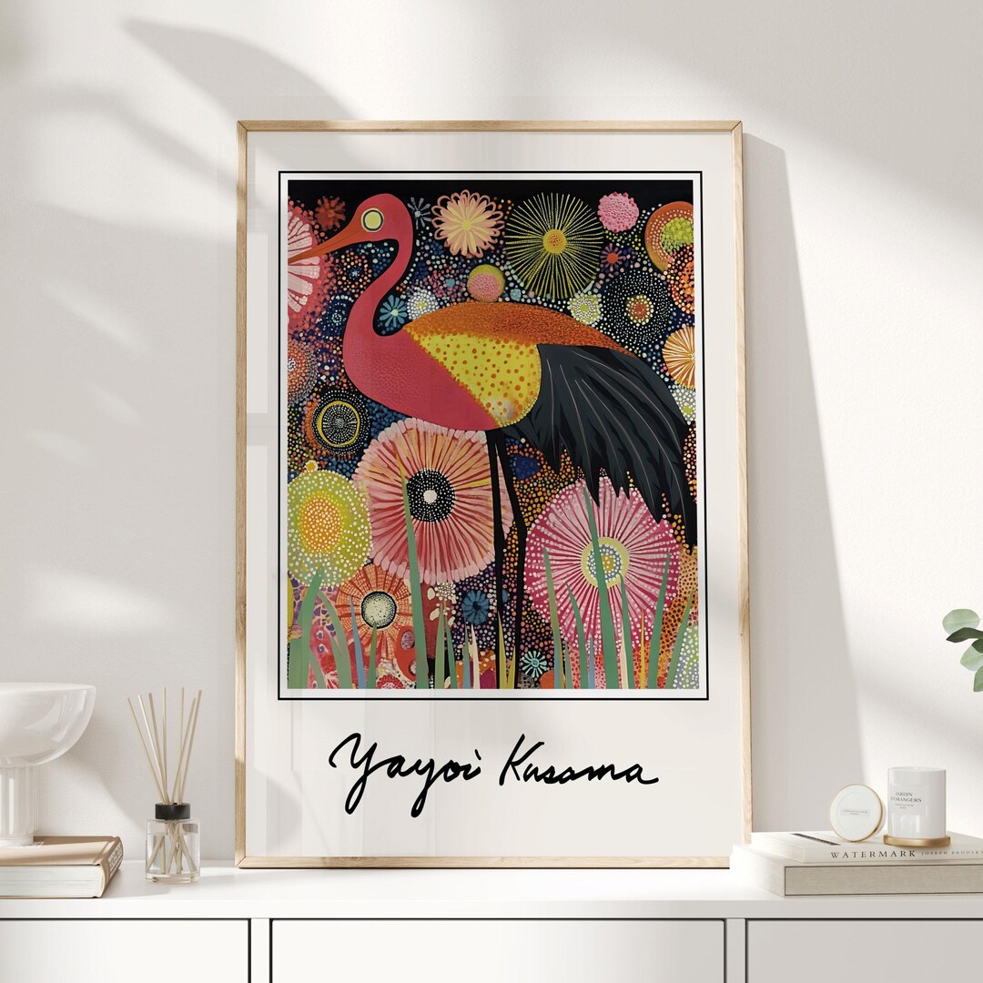 Yayoi Kusama, Yayoi Kusama Print, Yayoi Kusama Poster, Japanese Wall ...
