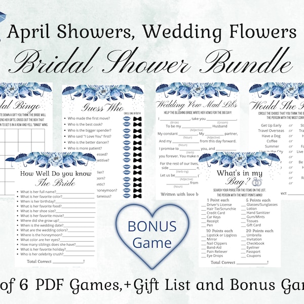 April Showers Theme - Etsy