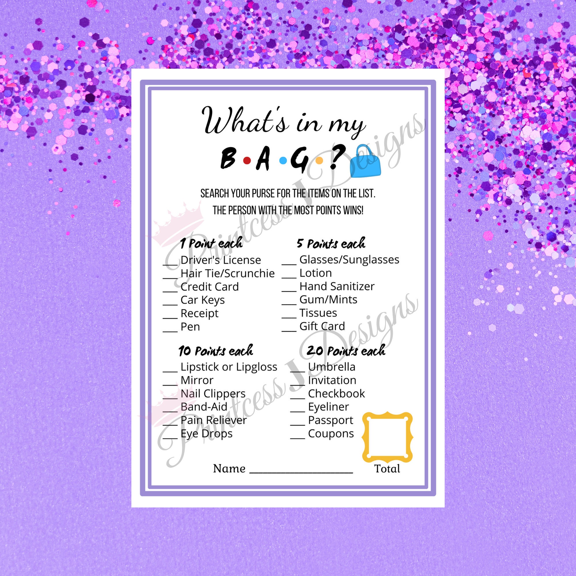 Friends Themed BIRTHDAY PARTY Games Bundle | Friends TV Show ...