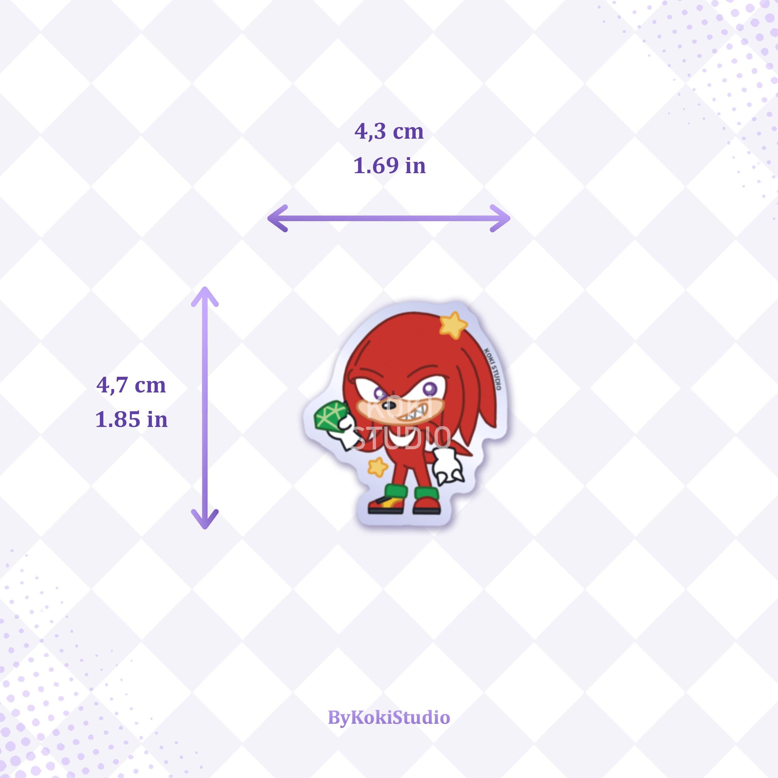 Sonic | Matte Sticker Pack | Fanart Merch | Videogame Sticker | Chibi ...
