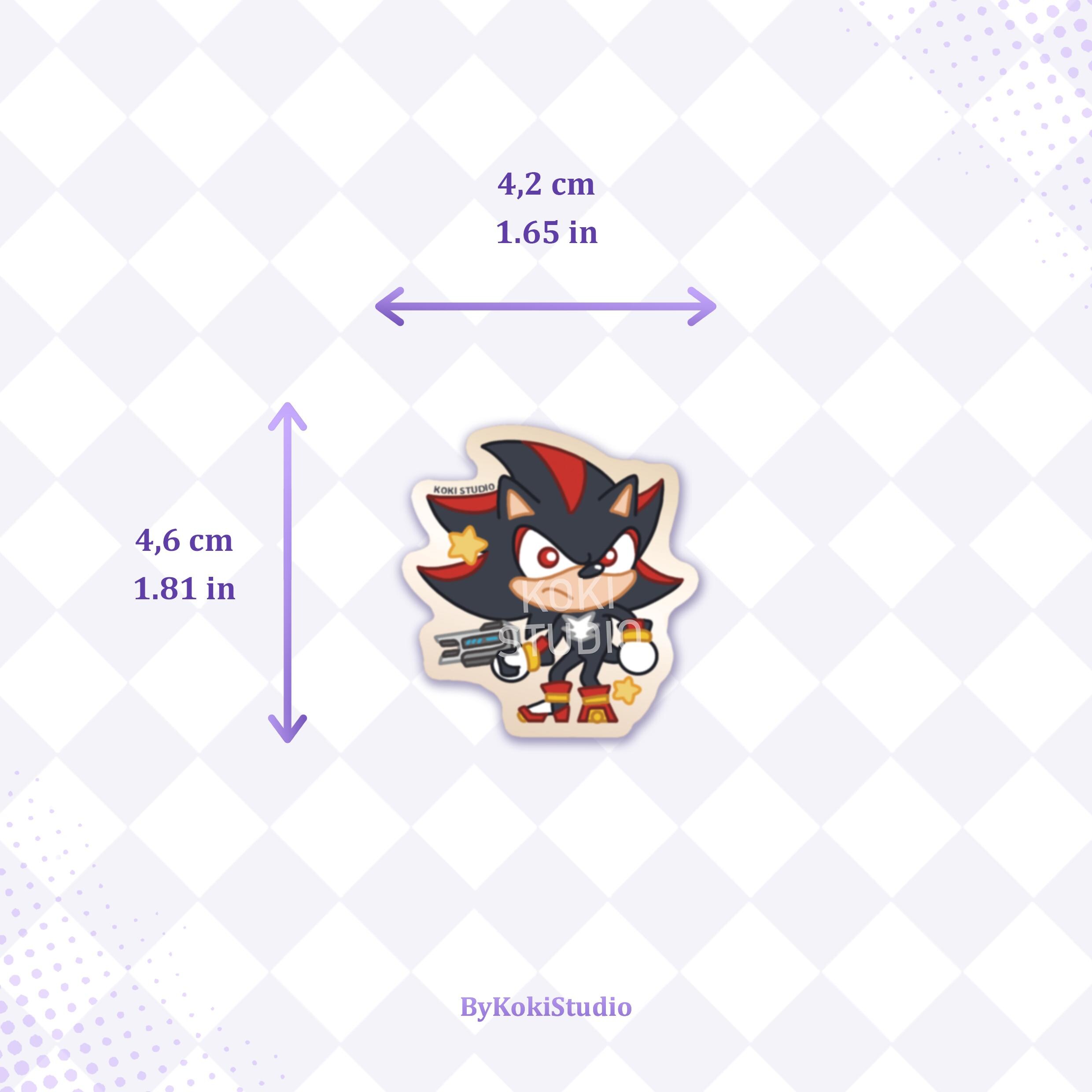 Sonic | Matte Sticker Pack | Fanart Merch | Videogame Sticker | Chibi ...