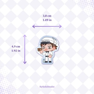 Milkman | Matte Sticker Pack | Fanart Merch | Videogame Sticker | Indie ...