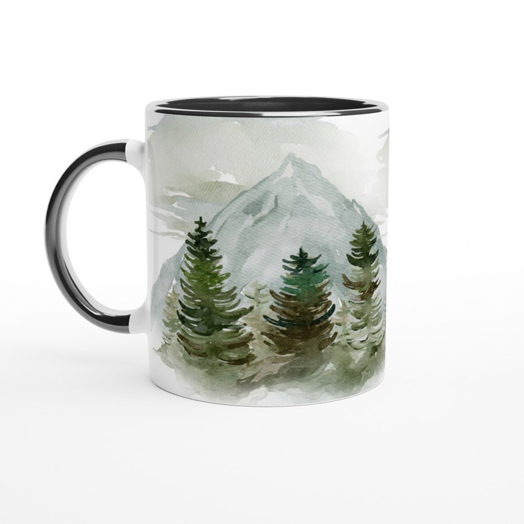 Forest Coffee Mug Trees Coffee Mug Nature Lover Mug Gift for Nature ...