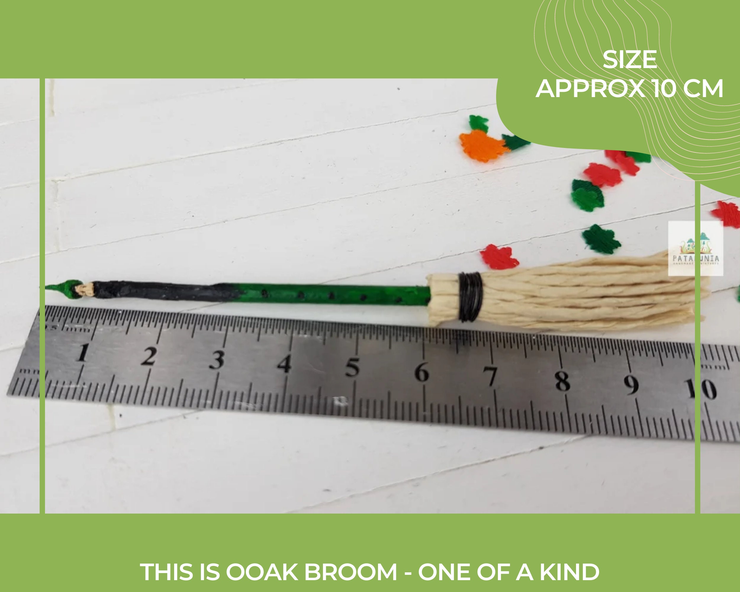 Dollhouse Miniatures Wizard Broom Witch Broom OOAK Gnome Broom - Etsy ...
