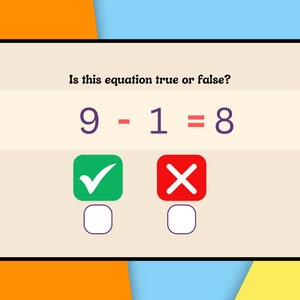 Crosscheck, True or False Game Math Games for Kids. Educational ...