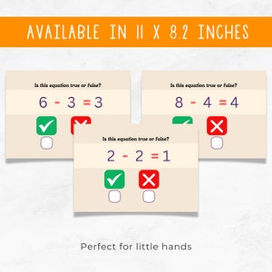 Crosscheck, True or False Game - Math Games for Kids. Educational ...