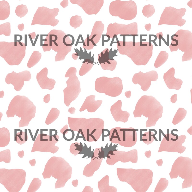 Pink Cow - Etsy