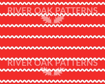 Rick Rack Pattern - Etsy