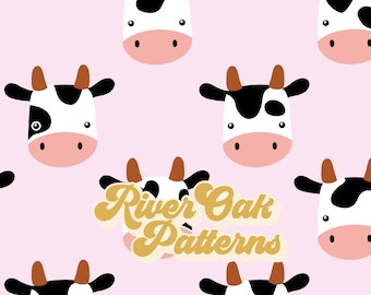 Cow Seamless Pattern,cow Print,seamless Pattern,digital Paper,digital ...