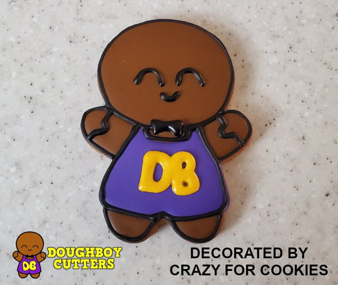 Doughboy Cutters Logo Cookie Cutter | Dough, Fondant or Polymer Clay ...