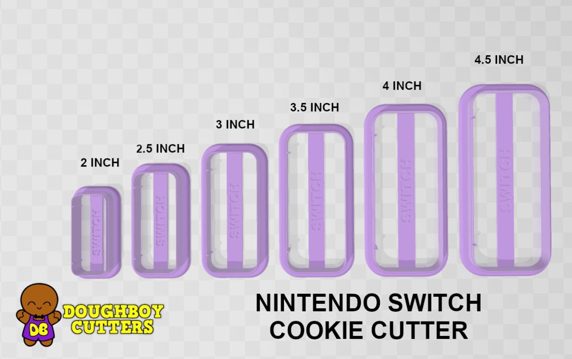 Nintendo Switch Cookie Cutter Dough Fondant or Polymer Clay - Etsy