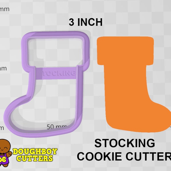 Gingerbread Stocking Cookie Cutter - Etsy