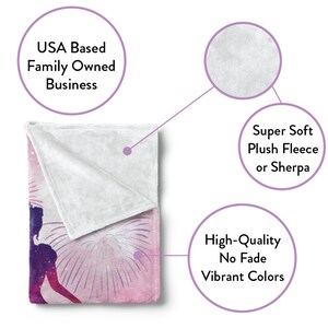 Personalized Princess Blanket for Girls - Ships Next Day, USA Made ...