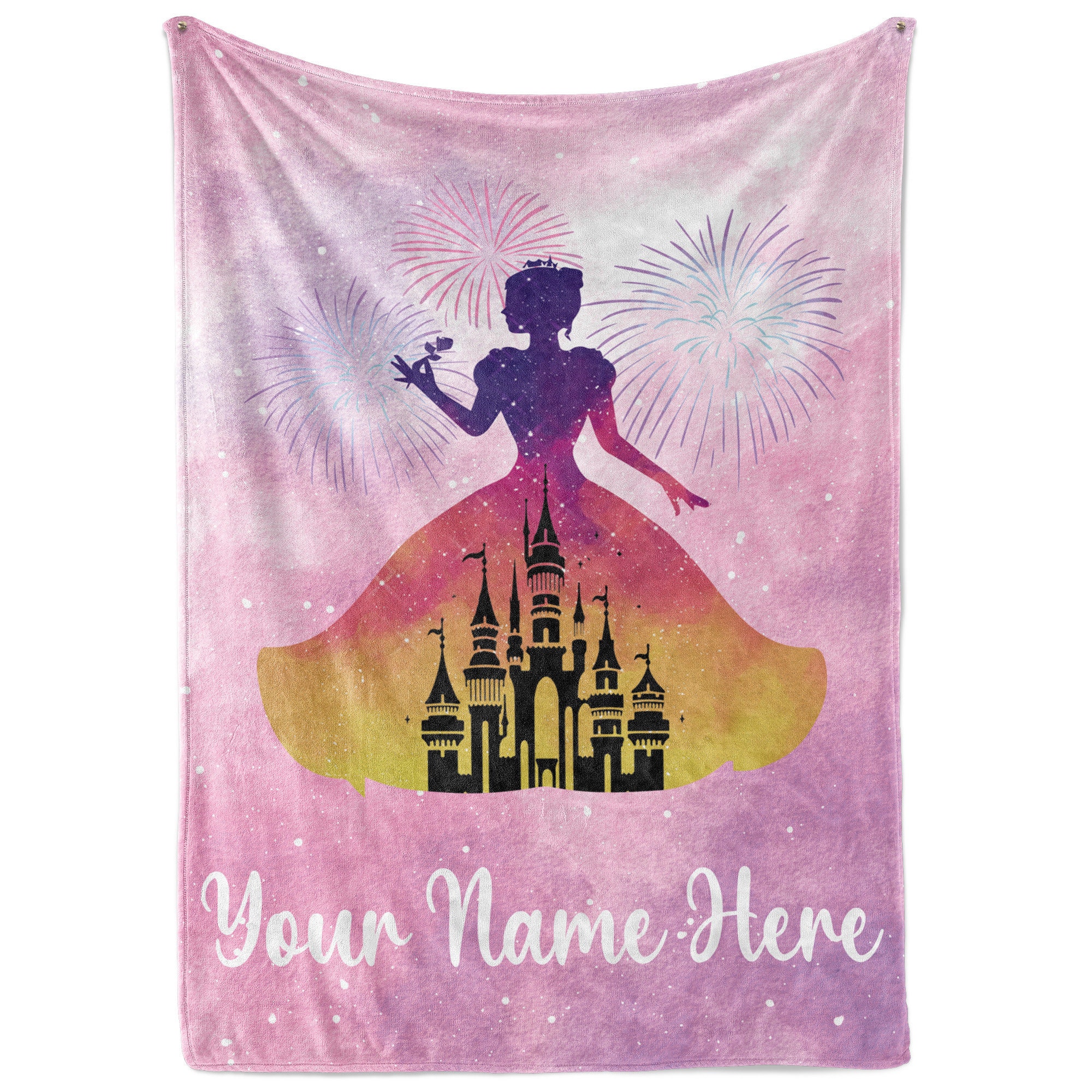 Personalized Princess Blanket for Girls - Ships Next Day, USA Made ...