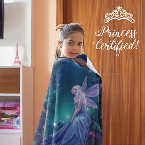 Magical Dragon Fairy Blanket With Vintage Art Theme | Colorful Druid ...