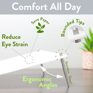 Desk Dry Erase Board With Erasable Marker | White, Black, Clear Acrylic ...