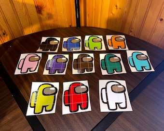 Among Us Car Decal | Etsy