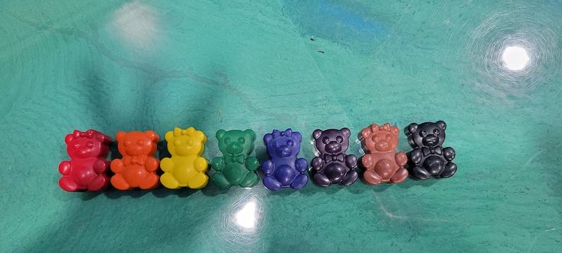 Teddy Bear Shaped *SCENTED* Crayons - Gift - Stocking Stuffer - Scented ...