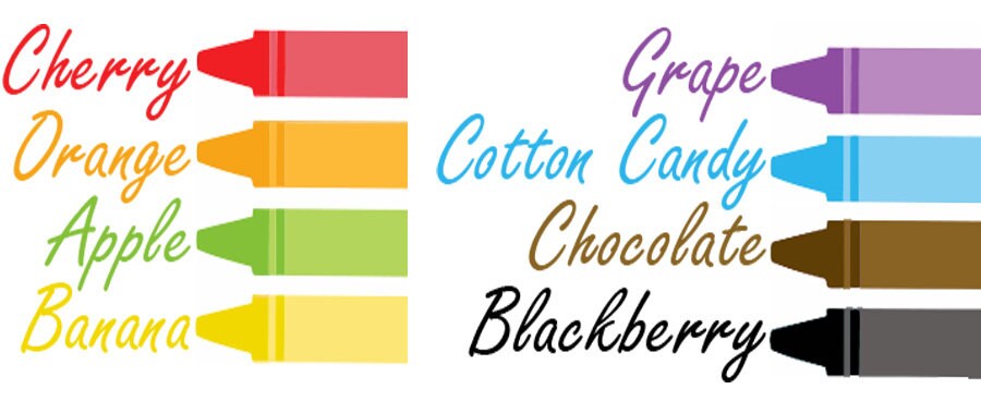 Personalized SCENTED Name Crayons Custom Gift Class Gift Crayon Name ...