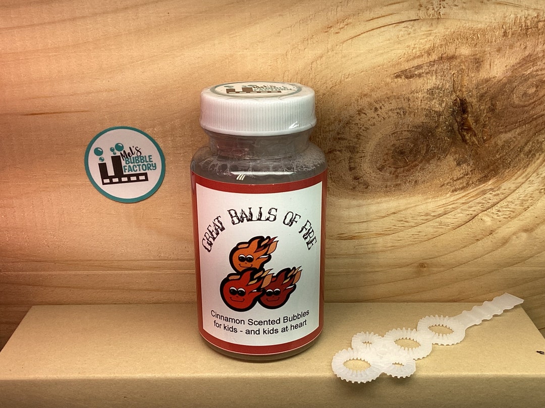 Cinnamon Scented Blowing Bubbles -fun Toys Cheap Gifts Weird Smells ...
