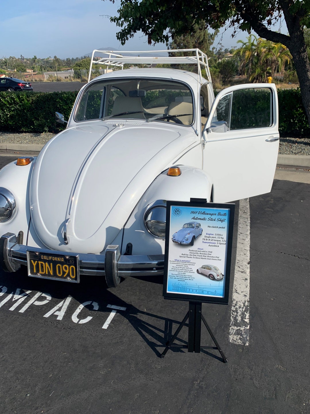 Car Show Cards, Boards, Displays, Poster WITH STAND and FRAME - Etsy