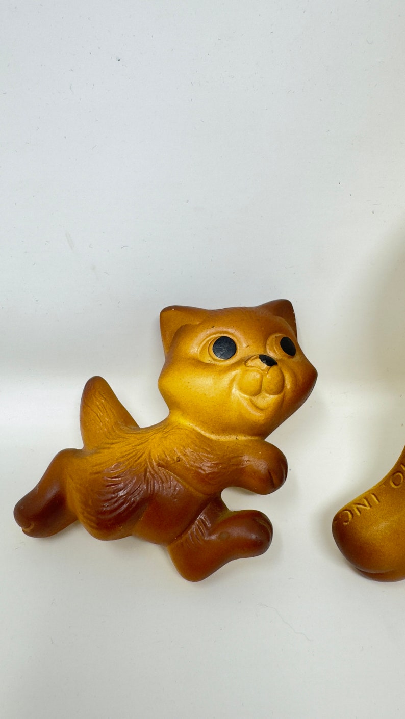 1970's Miller Studio Chalkware Cat Family Wall Art - Etsy