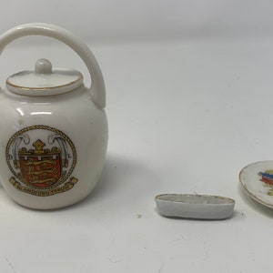 Set of 11 W.H. Goss Small English Crested Ware - Etsy