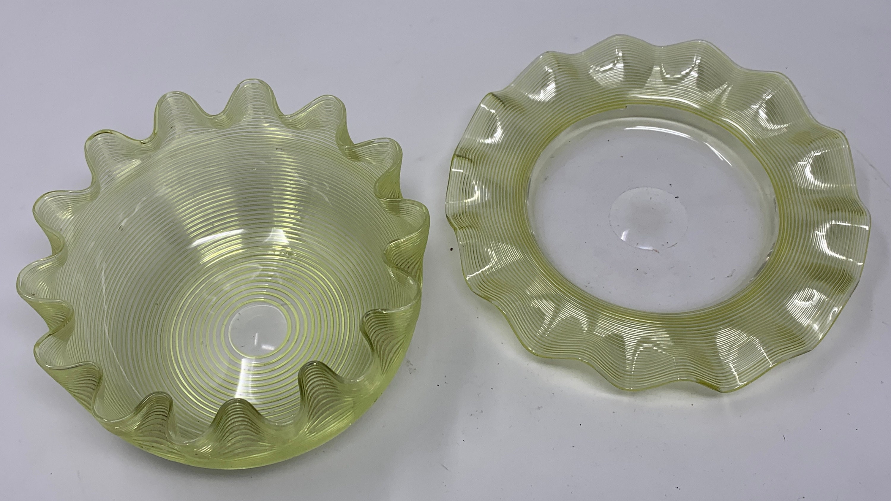 Victorian Stourbridge Stevens and Williams Glass Threaded - Etsy