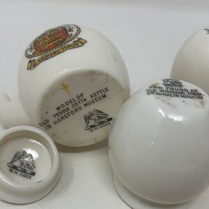 Set of 11 W.H. Goss Small English Crested Ware - Etsy