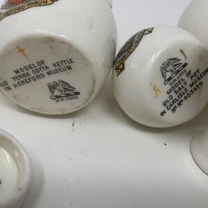 Set of 11 W.H. Goss Small English Crested Ware - Etsy