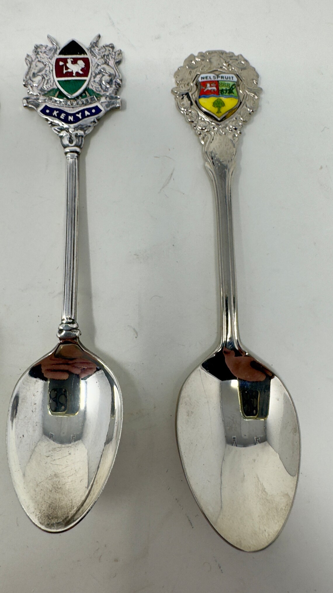 Set of 6 Collector Spoons Hong Kong Singapore Africa 3.54.75 - Etsy