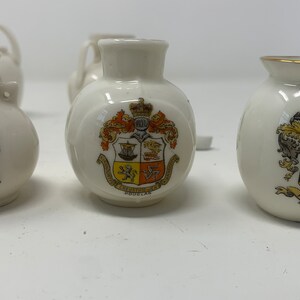 Set of 11 W.H. Goss Small English Crested Ware - Etsy