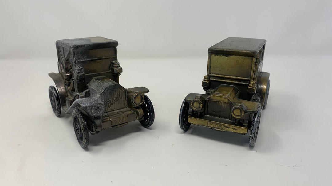 Banthrico Inc. Banks Chicago USA 1974 - 1908 Buick and 1908 Cadillac - Etsy